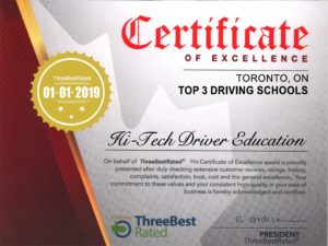 Hi-Tech Driver Education: The Best Toronto Driving School (416) 398-6506